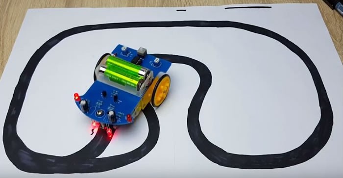 Robot Seguidor de Línea – AyJTecnology